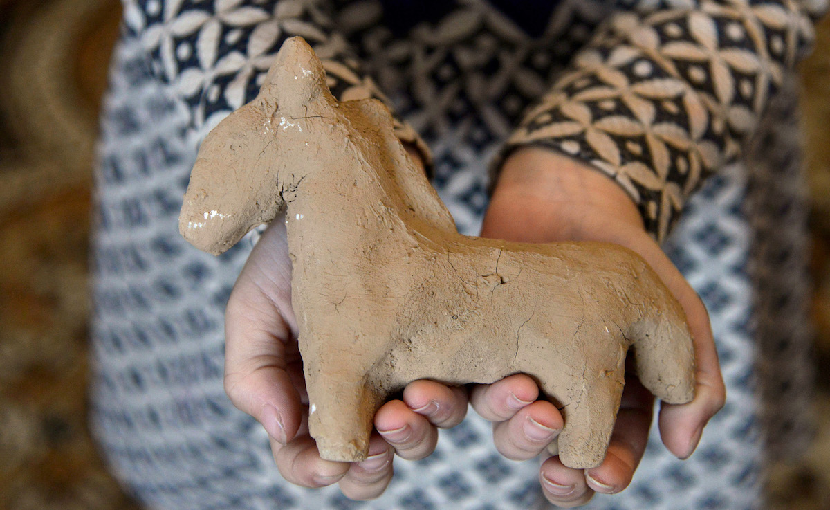 Children and the Karabakh war - a story of a clay donkey