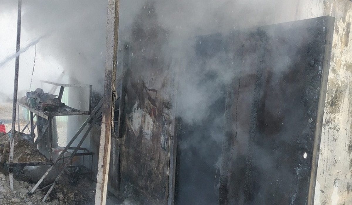 Fire in Armenian military barrack, JAMnews