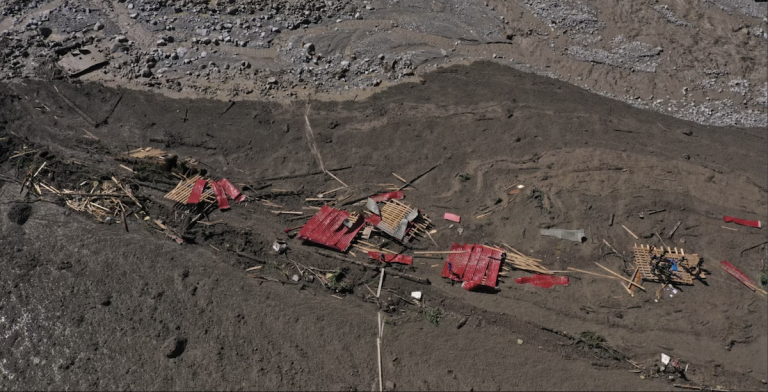 Landslide in Shovi, Georgia, JAMnews